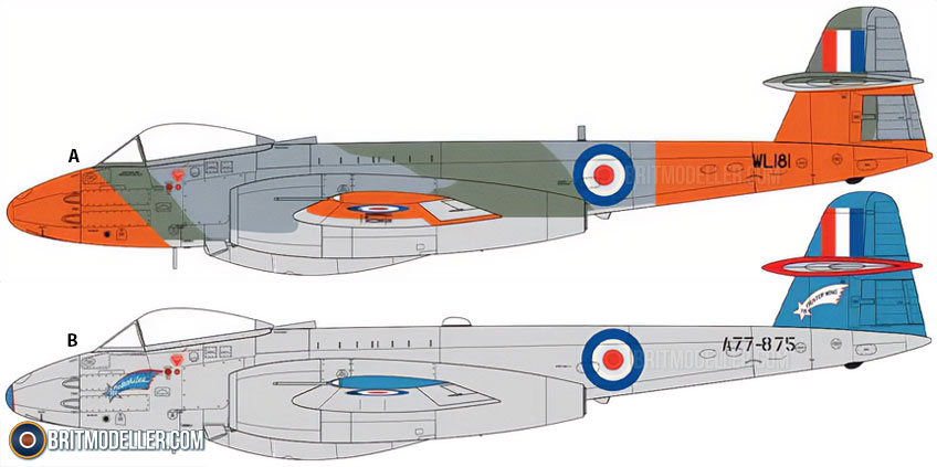 Gloster Meteor F.8 (A09182A) 1:48 - Kits - Britmodeller.com