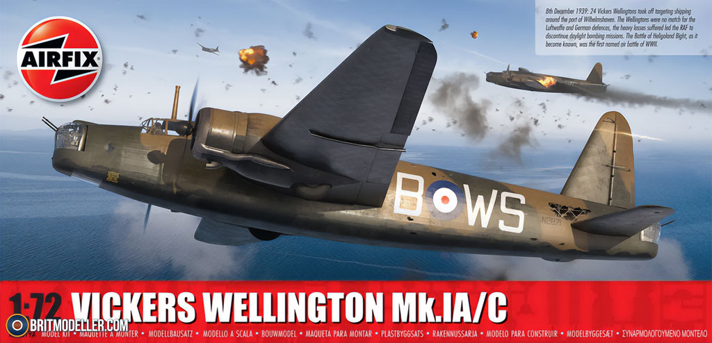 Vickers Wellington Mk.IA/C (A08019A) 1:72 - Kits - Britmodeller.com