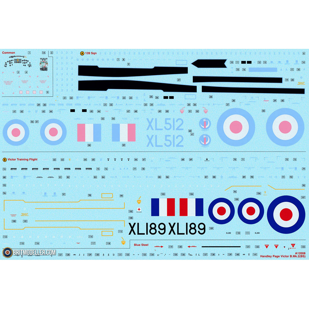 Handley Page Victor B.Mk.2(BS) (A12008) 1:72 - Kits - Britmodeller.com