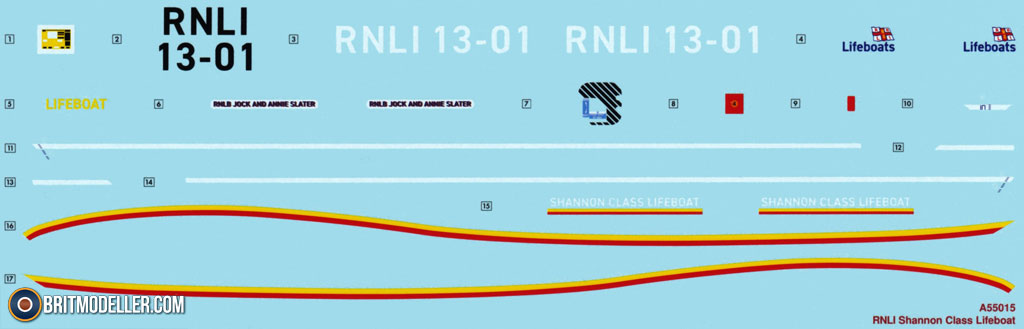 RNLI Shannon Class Lifeboat Starter Set (A55015) 1:72 - Kits ...