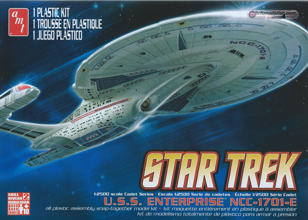 NCC-1701-C & NCC-1701-E Enterprise - AMT 1:2500 - Sci-Fi & RealSpace ...