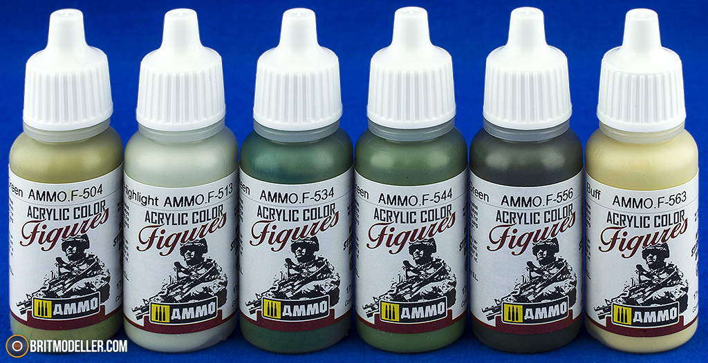 US Marines WWII Figures Acrylic Paint Set (A.MIG-7044) - Tools & Paint ...