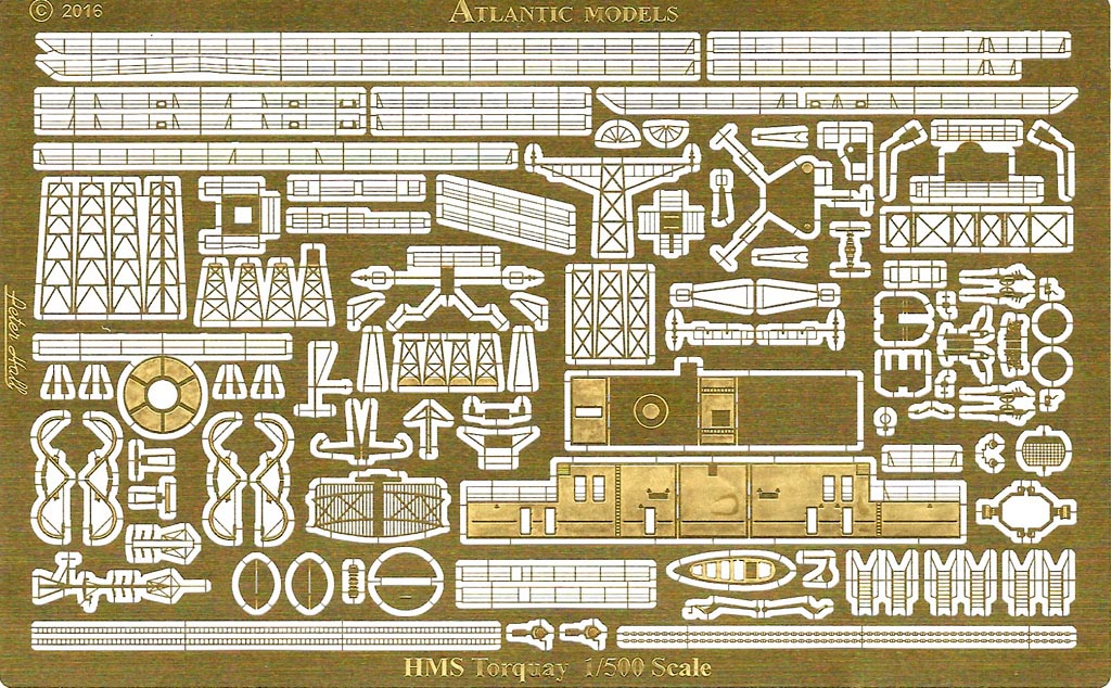 Photo Etch Detail Sets for Frog/Novo HMS Ashanti and HMS Torquay kits ...