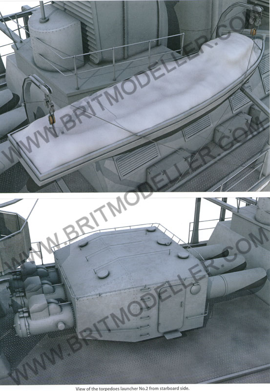IJN Destroyer Fubuki. Super Drawing in 3D - Reference Material ...
