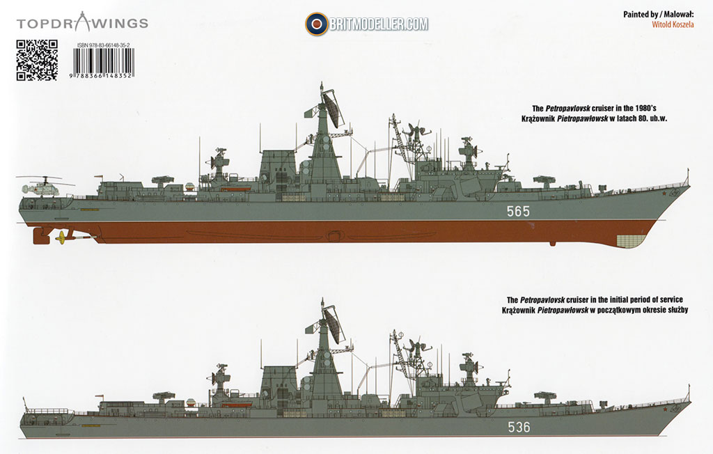 The Russian ASW Guided Missile Cruiser Petropavlovsk - Kagero Top ...