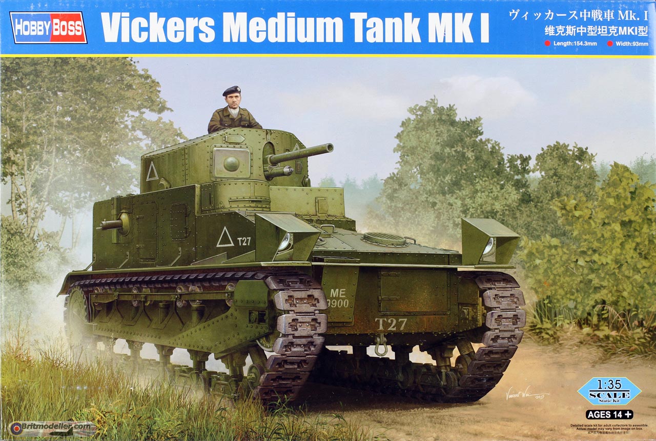 Vickers Medium Tank Mk1. 1:35 - Kits - Britmodeller.com