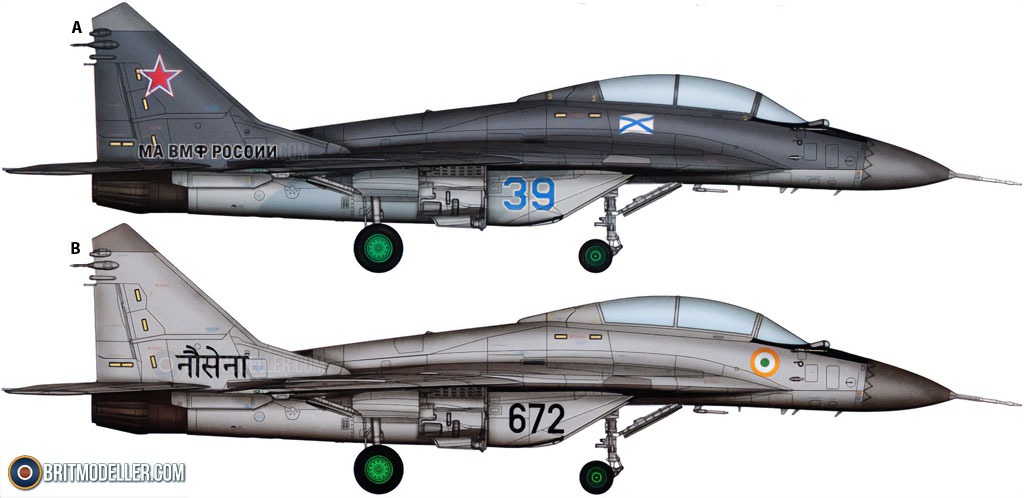 Russian MiG-29K Fulcrum D (81786) 1:48 - Kits - Britmodeller.com