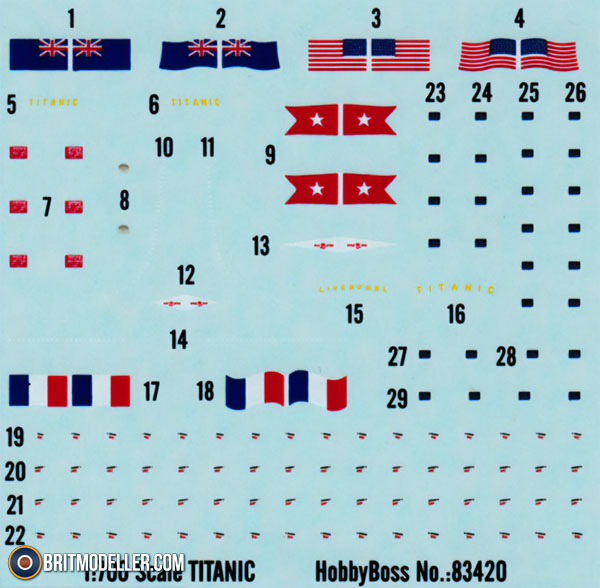 RMS Titanic (83420) 1:700 - Kits - Britmodeller.com