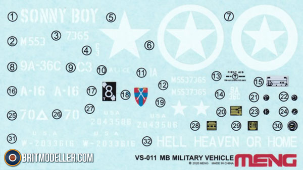 MB Military Vehicle (VS-011) 1:35 - Kits - Britmodeller.com