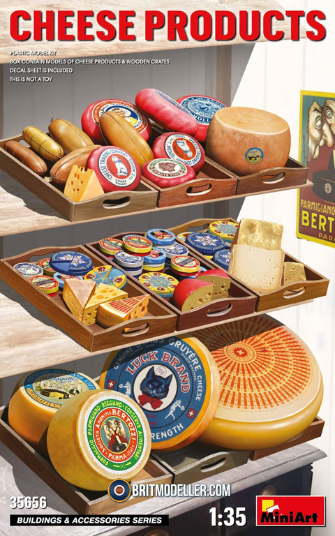Cheese Products (35656) 1:35 - Diorama, Accessories & Themed Figures ...
