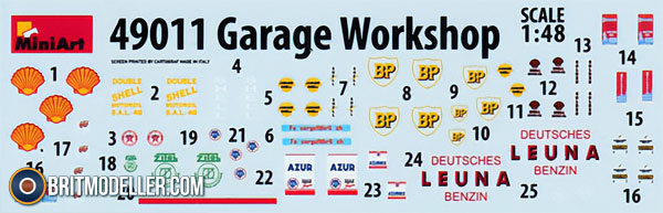 Garage Workshop (49011) 1:48 - Diorama, Accessories & Themed Figures ...