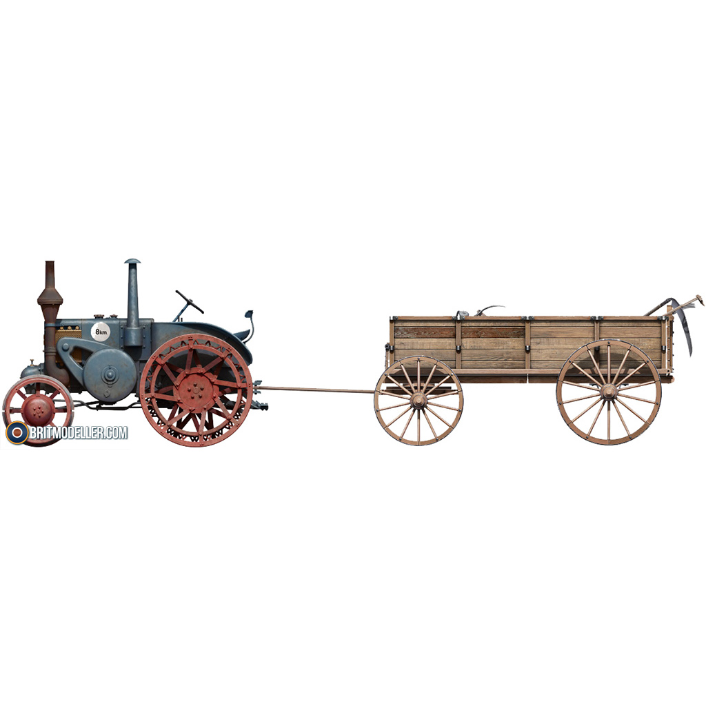 European Agricultural Tractor with Cart (38055) 1:35 - Vehicle Reviews ...