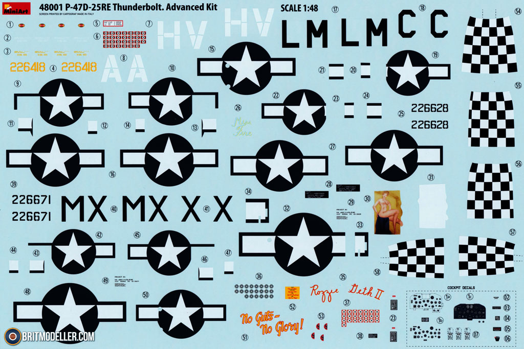 P-47D-25RE Thunderbolt Advanced Kit (48001) 1:48 - Kits - Britmodeller.com