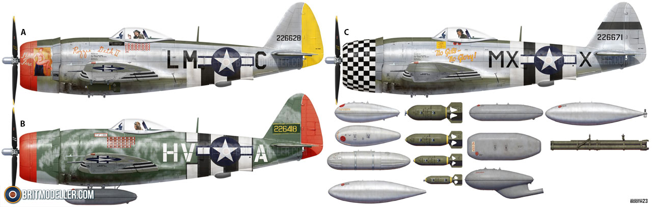 P-47D-25RE Thunderbolt Advanced Kit (48001) 1:48 - Kits - Britmodeller.com