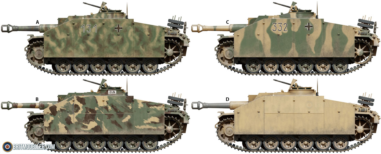 StuH 42 Ausf.G Early Prod May-June 1943 (72114) 1:72 - Kits ...
