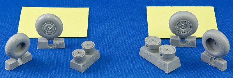 Bf.110C/D and E/F/G Mainwheels (for Eduard) - Aftermarket (updates ...