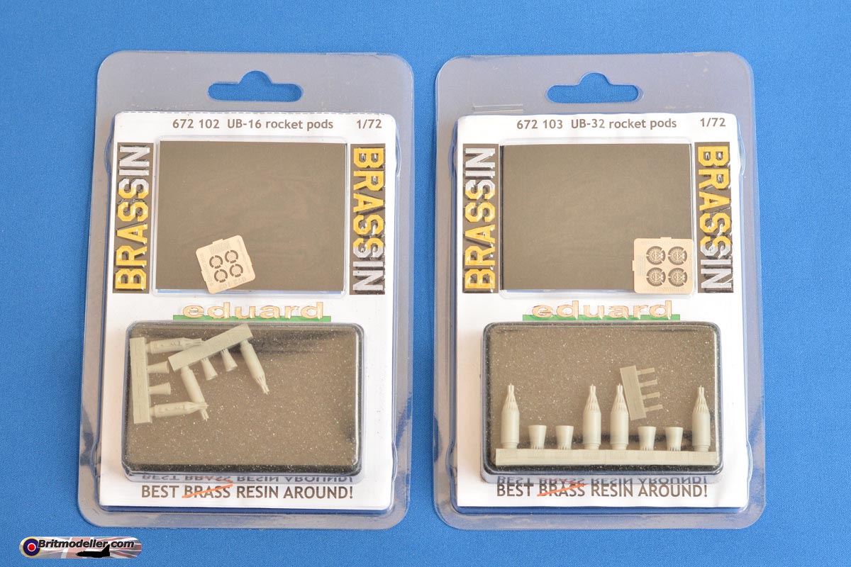 UB-16 and UB-32 Rocket Pods - 1:72 Eduard - Aftermarket (updates ...