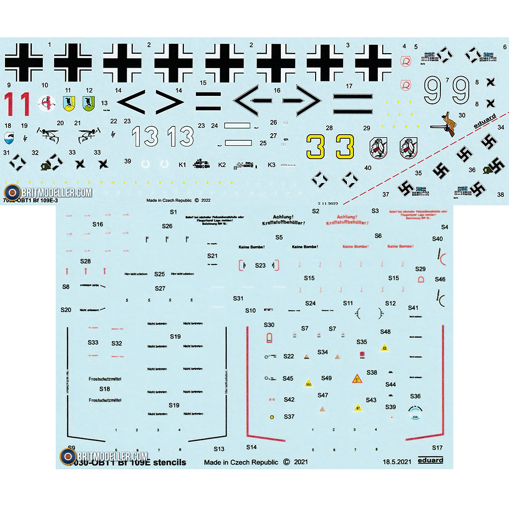 Bf.109E-3 ProfiPACK (7032) 1:72 - Kits - Britmodeller.com