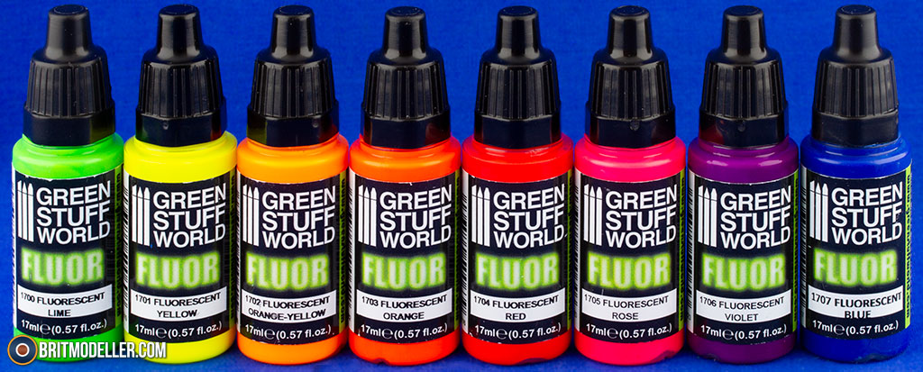 Acrylic Fluor Paints (9353) - Tools & Paint Reviews - Britmodeller.com