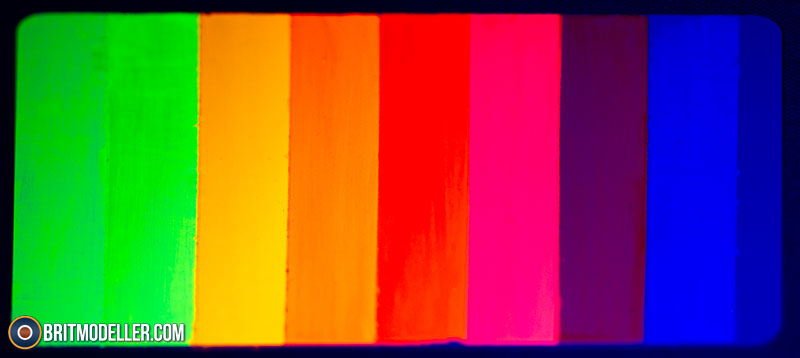 Acrylic Fluor Paints (9353) - Tools & Paint Reviews - Britmodeller.com