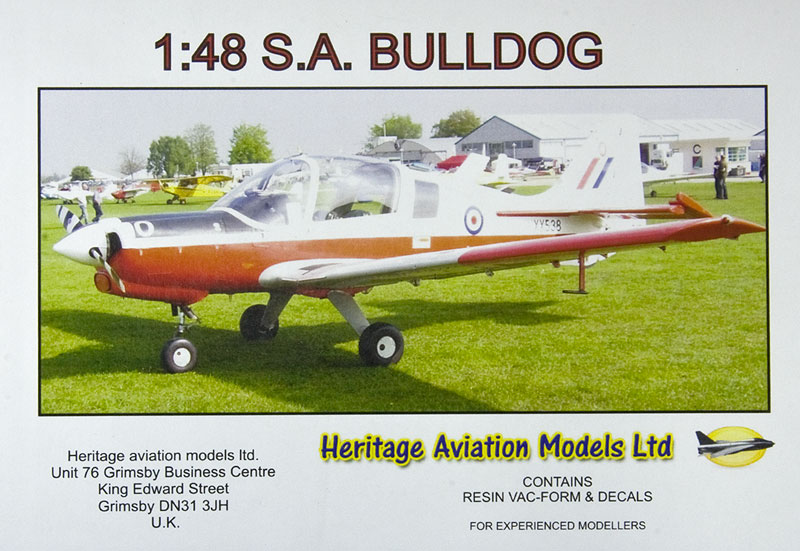 Scottish Aviation Bulldog - 1:48 Heritage Aviation Models Ltd. - Kits ...