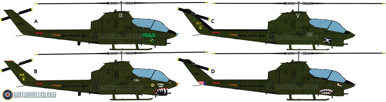 'Forward Base' (48303) 1:48 OV-10A Bronco, AH-1G Cobra, US Pilots ...