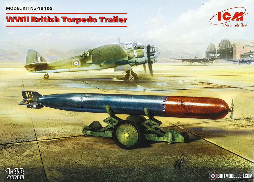 British Torpedo Trailer (48405) 1:48 - Aftermarket (updates/conversions ...