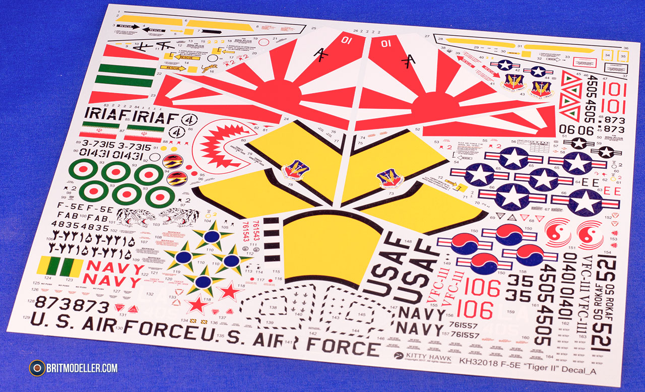 F-5E tiger II (KH32018) - 1:32 Kitty Hawk - Kits - Britmodeller.com