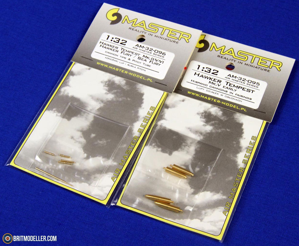 Hawker Tempest Gun Barrels & Pitot Probes. 1:32 - Aftermarket (updates ...