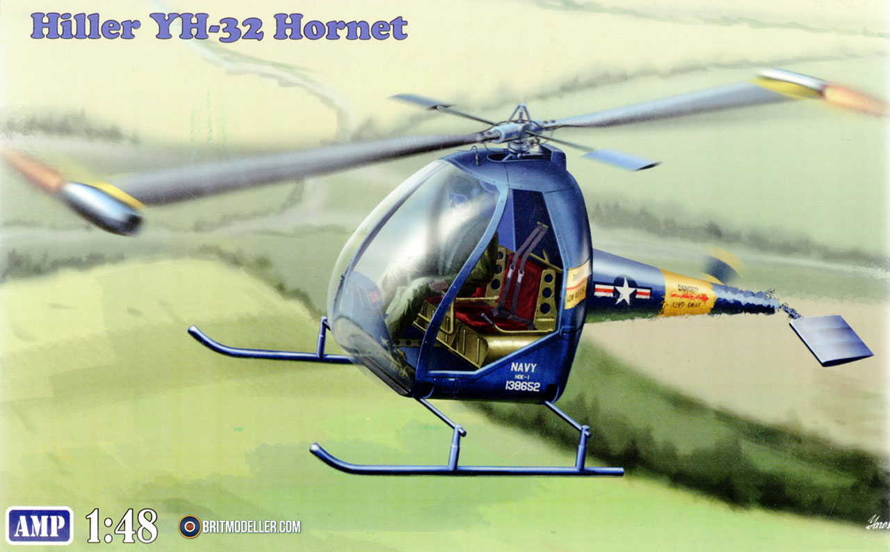 Hiller YH-32 Hornet (48005) - 1/48 AMP via Mikromir - Kits ...
