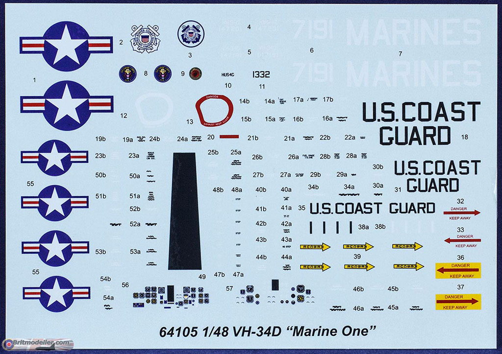 VH-34D "Marine One" HMX-1 Presidential Flight 1:48 - Kits ...