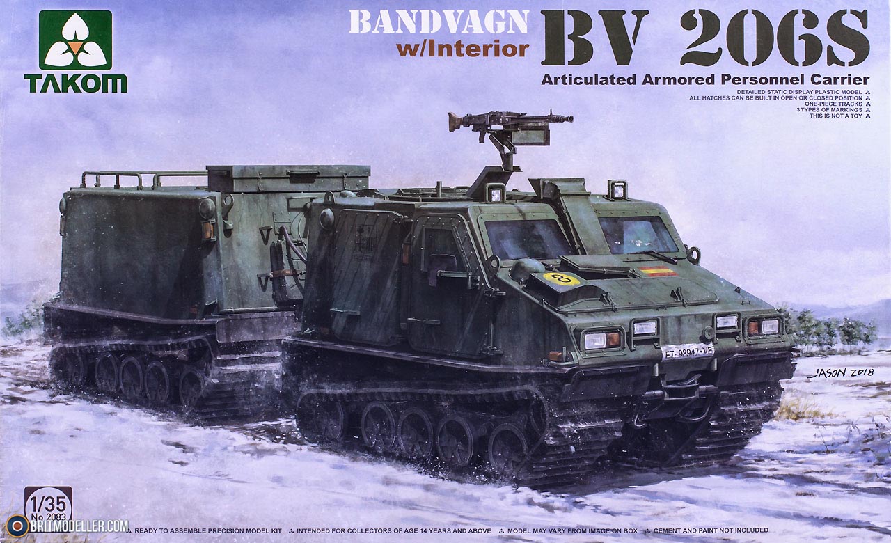 Bandvagn BV 206S with Interior (2083) 1:35 - Kits - Britmodeller.com