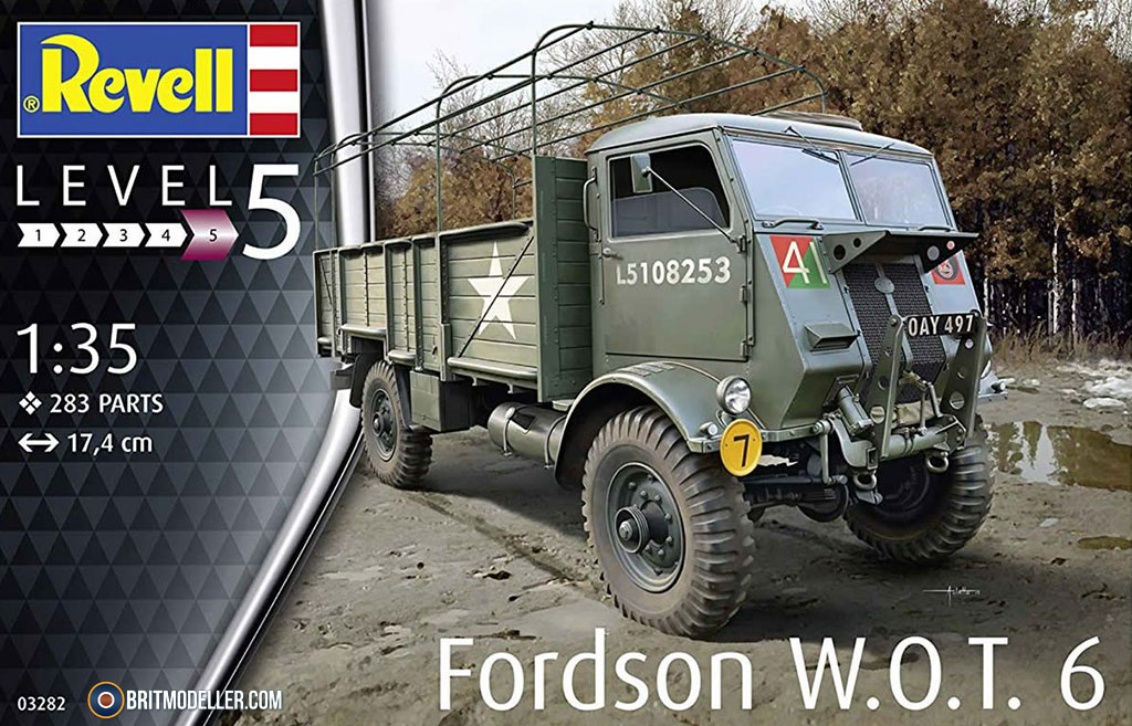 Fordson WOT6 British WWII Truck (03282) - 1:35 Revell - Kits ...