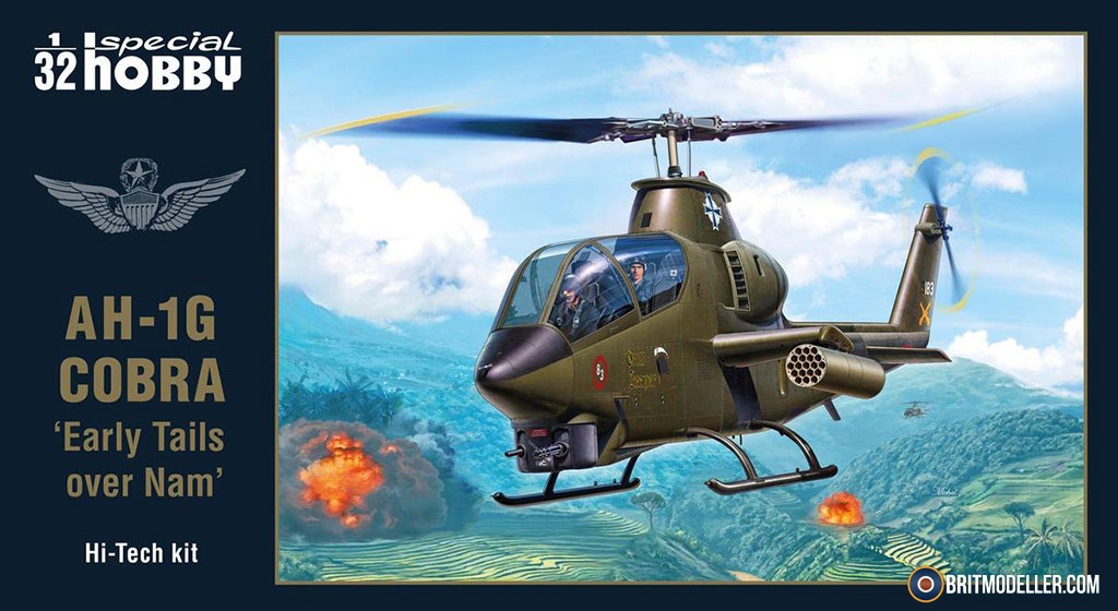 AH-1G Cobra "Early Tails over Nam" Special Hobby 1:32 Hi Tech (32082 ...