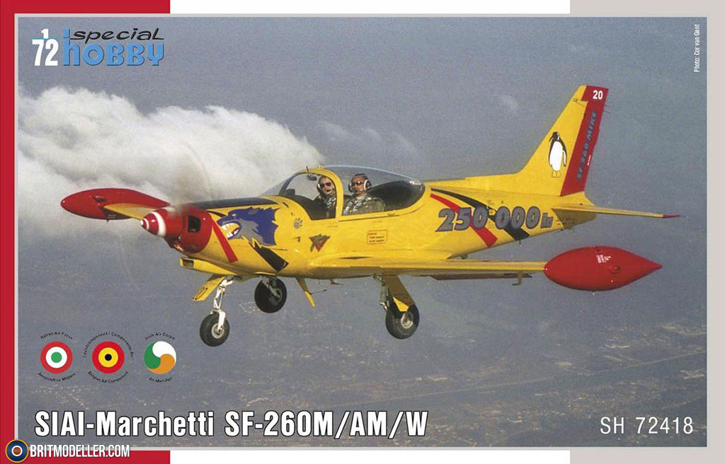 SIAI-Marchetti SF-260M/AM/W (SH72418) 1:72 Special Hobby - Kits ...