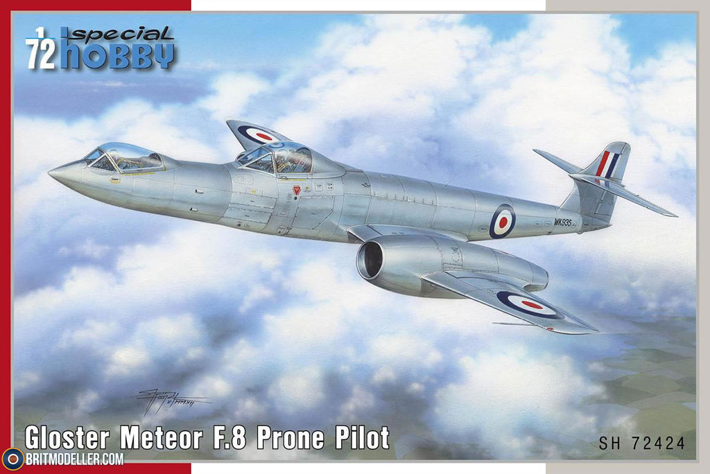 Gloster Meteor F.8 Prone Pilot (72424) - 1:72 Special Hobby - Kits ...