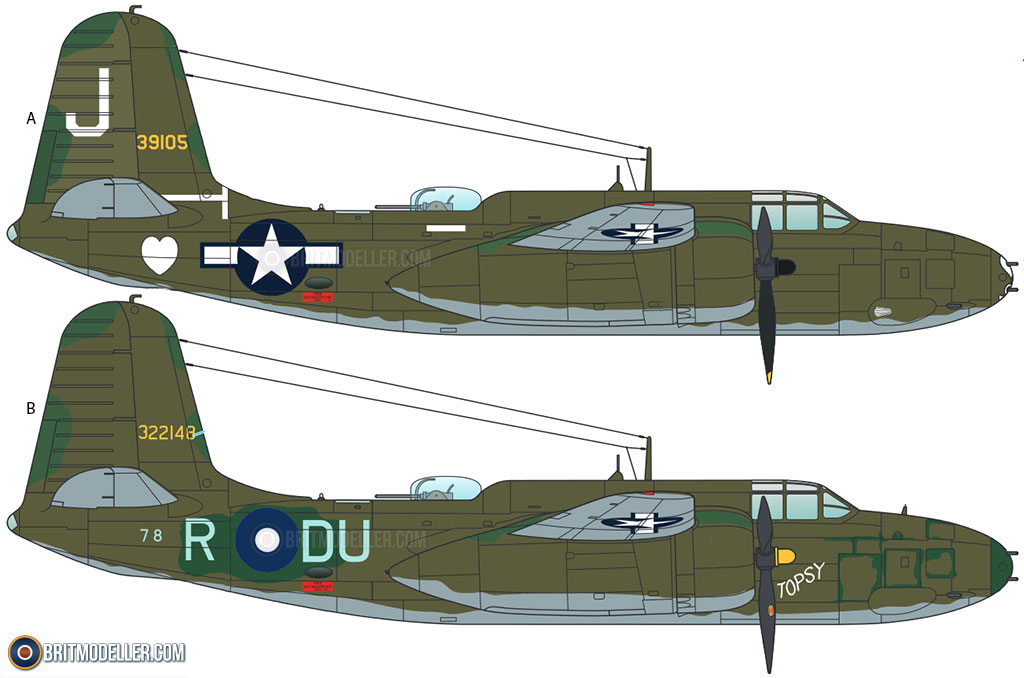A-20G Havoc Low Altitude Raider (SH72478) 1:72 - Kits - Britmodeller.com