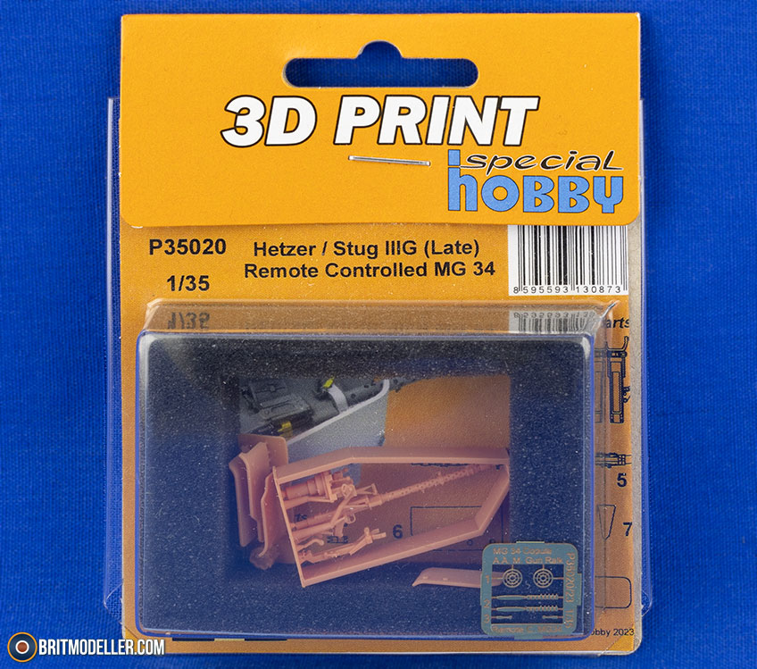 Hetzer/StuG IIIG (Late) Remote Controlled MG34 (P35020 for various) 1: ...