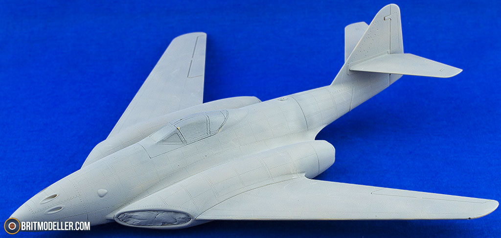 Messerschmitt Me.262 HG.III from Amusing Hobby in 1:48 - Work in ...