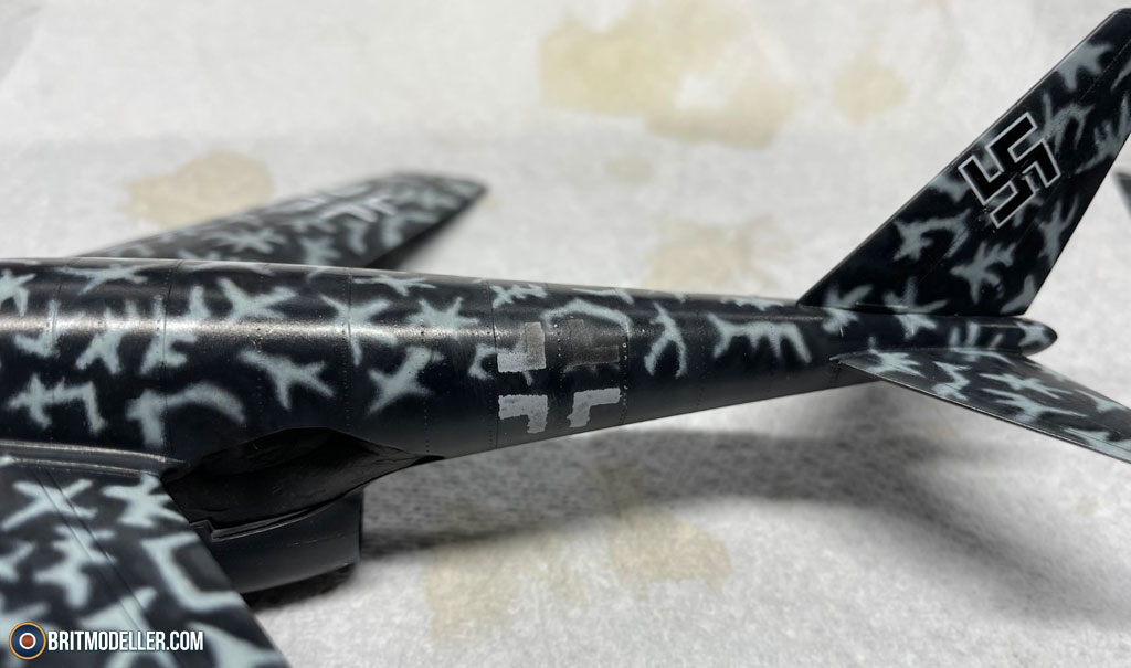 RS Models Messerschmitt P.1101 Jet Fighter 1:48 - Work in Progress ...