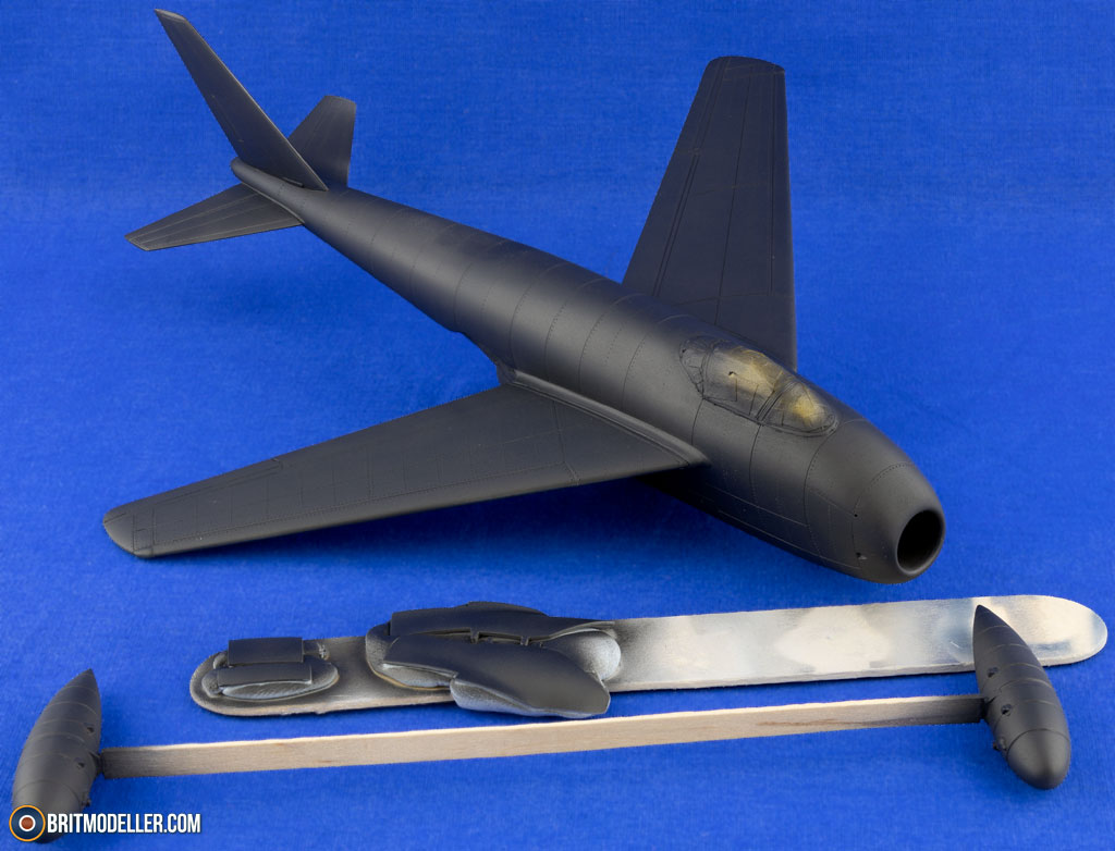RS Models Messerschmitt P.1101 Jet Fighter 1:48 - Work in Progress ...