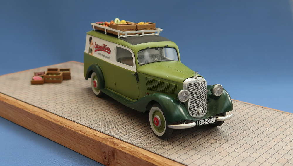 Fruit Delivery Van Typ 170V Lieferwagen - 1:35 MiniArt - Ready For ...