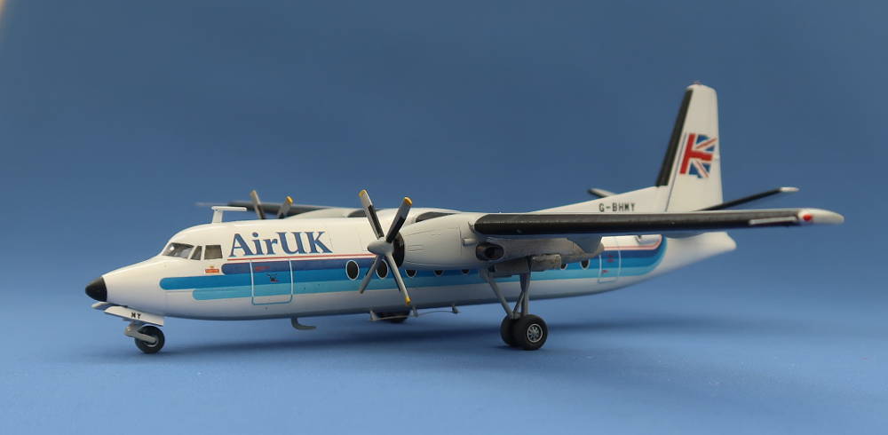 Fokker F-27, Air UK. 1/144 26 Models. - Ready for Inspection - Aircraft ...