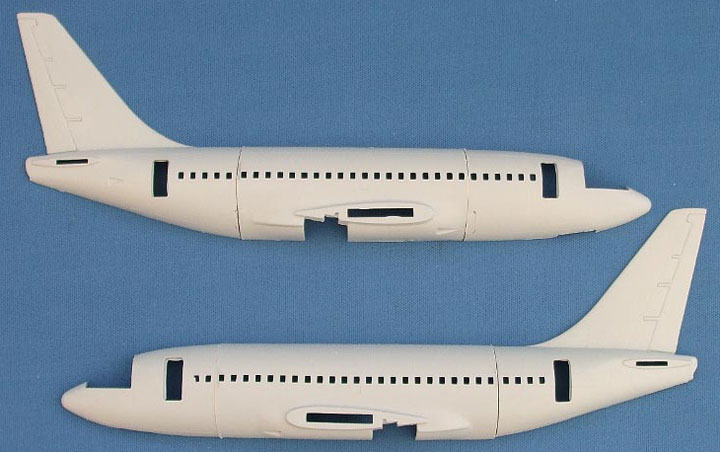 Boeing 737-130 Lufthansa. Airfix kit modified. - Now Finished. - Boeing ...