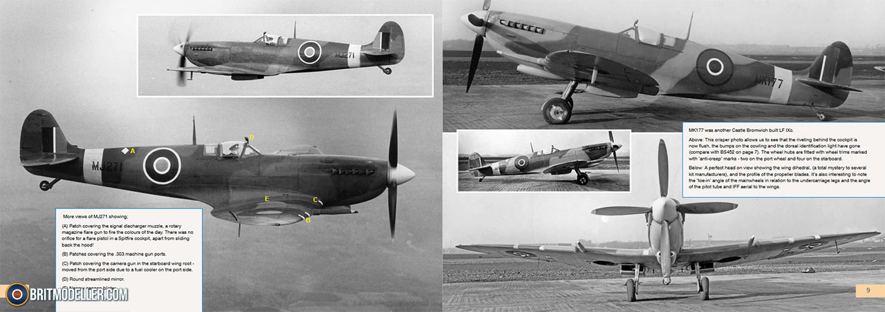 Supermarine Spitfire Mk.IX In RAF Service, NW Europe & the Med - Photo ...