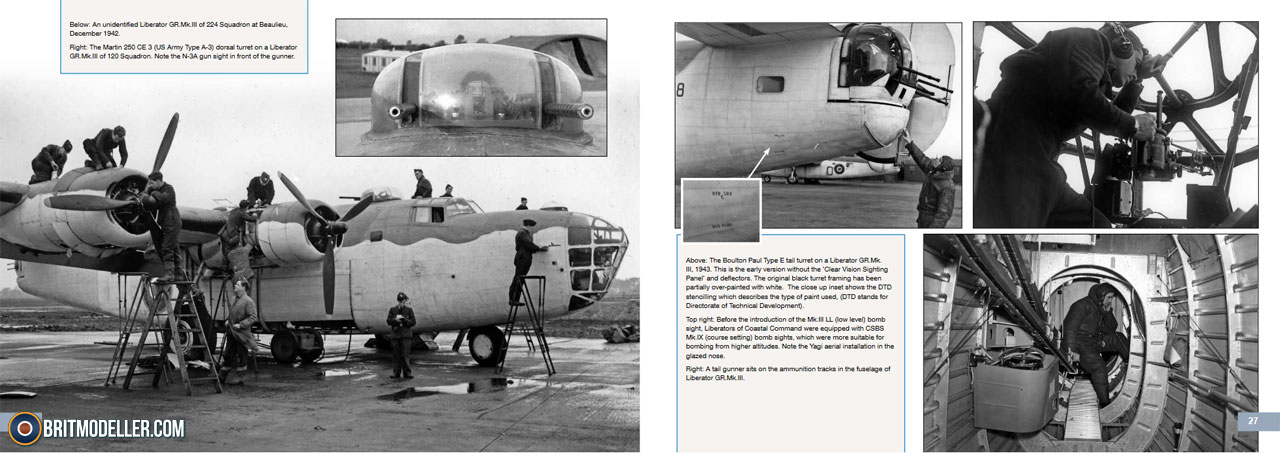 Consolidated Liberator GR Variants in RAF Coastal Command & RCAF ...