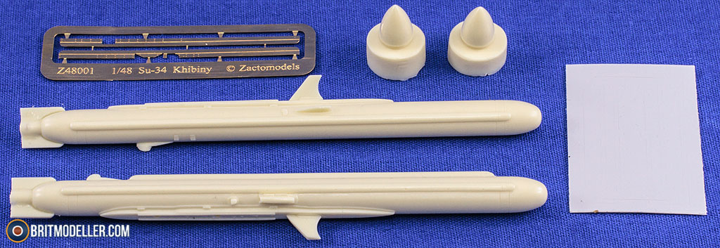 Khibiny ECM Pods for Su-34 (Hobby Boss & Kitty Hawk) 1:48 - Aftermarket ...