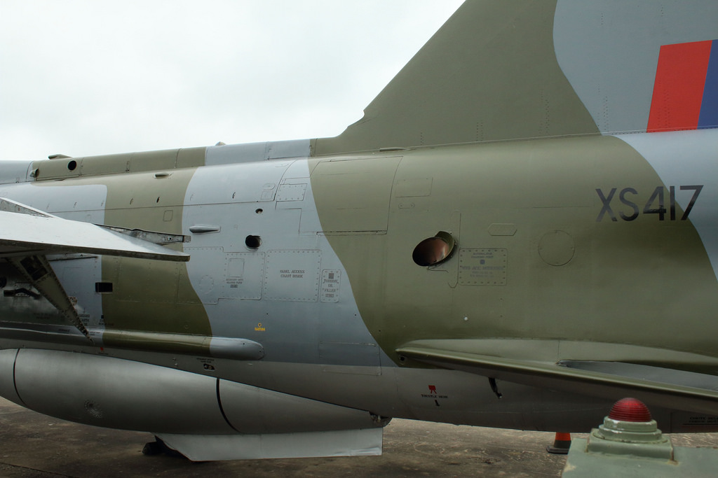English Electric Lightning - T5 XS417 - Jet & Rocket engined Aircraft ...