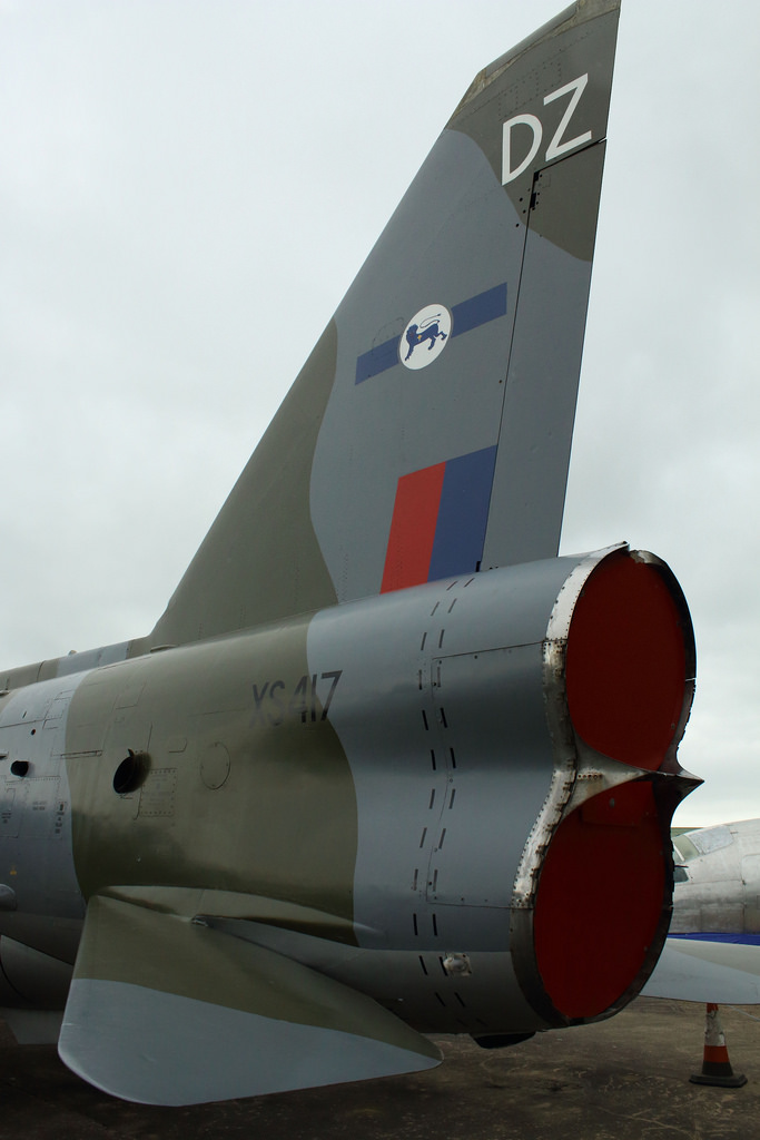 English Electric Lightning - T5 XS417 - Jet & Rocket engined Aircraft ...