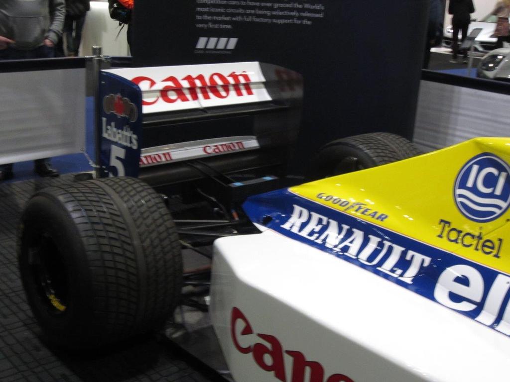 Williams FW13B Formula 1 Car - Vehicle Walkarounds - Britmodeller.com